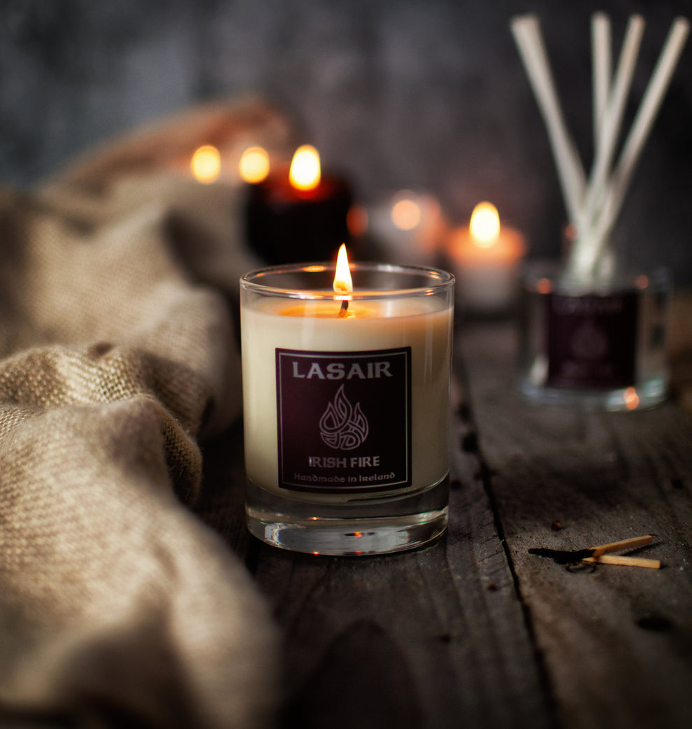 Irish Fire Candle - The Scent of Ireland – Lasair Candles